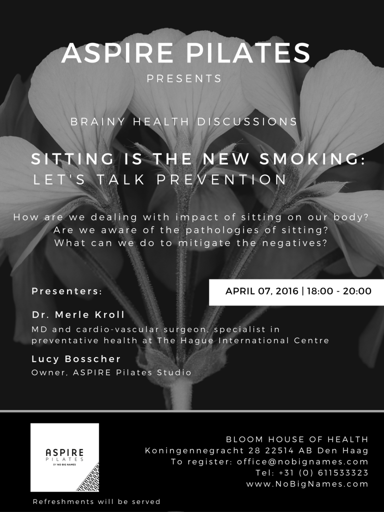 Sitting is the New Smoking: Aspire Pilates Launches Preventive Health ...